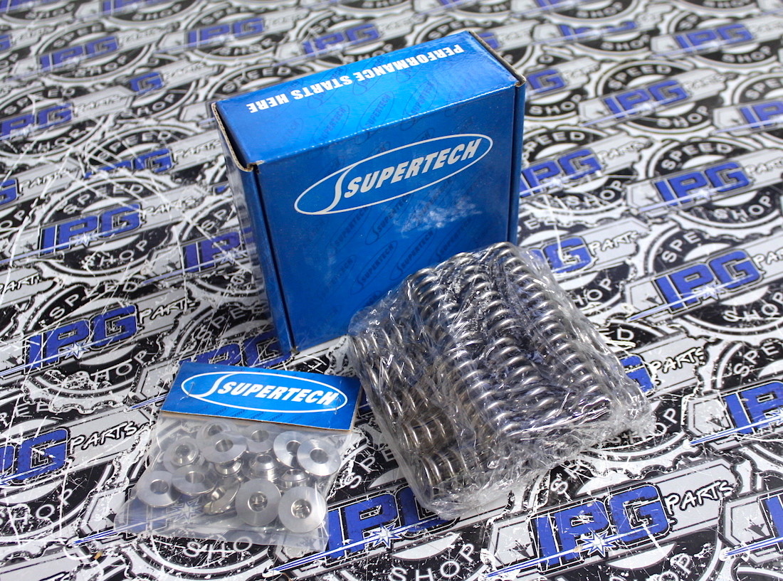 Supertech 55lb Valve Springs Titanium Retainers For Toyota Corolla 4AGE ...