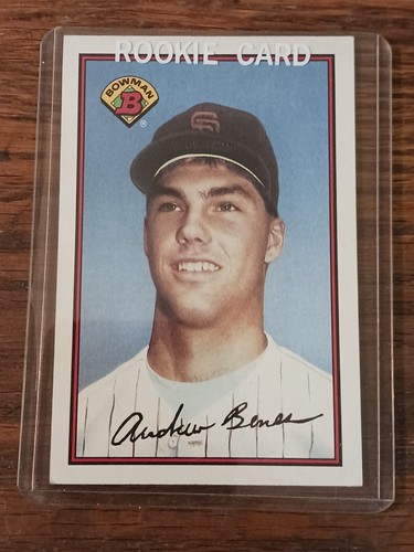 1989 Bowman 'Rookie' Baseball Card #448 Andy Benes | eBay