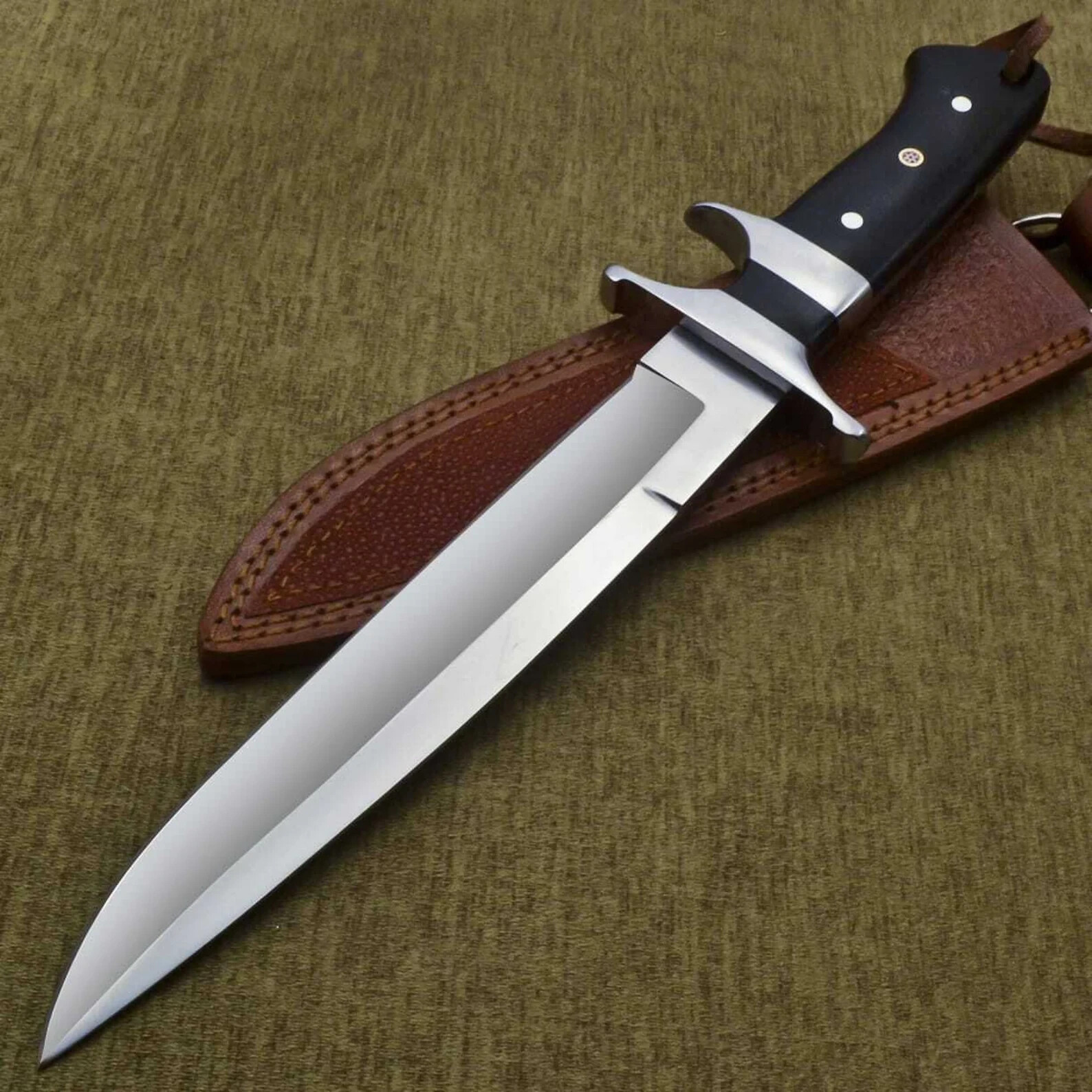Bob Loveless Style Sub Hilt Knife, Hunting Knife, Handmade Knife,D2 ...