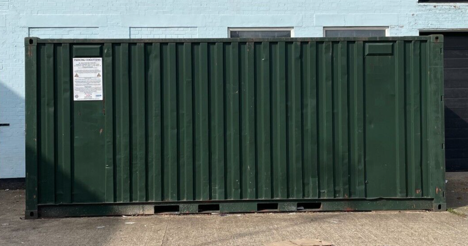 Shipping Storage Container 20ft x 8ft - Perfect Garden Shed Garage ...