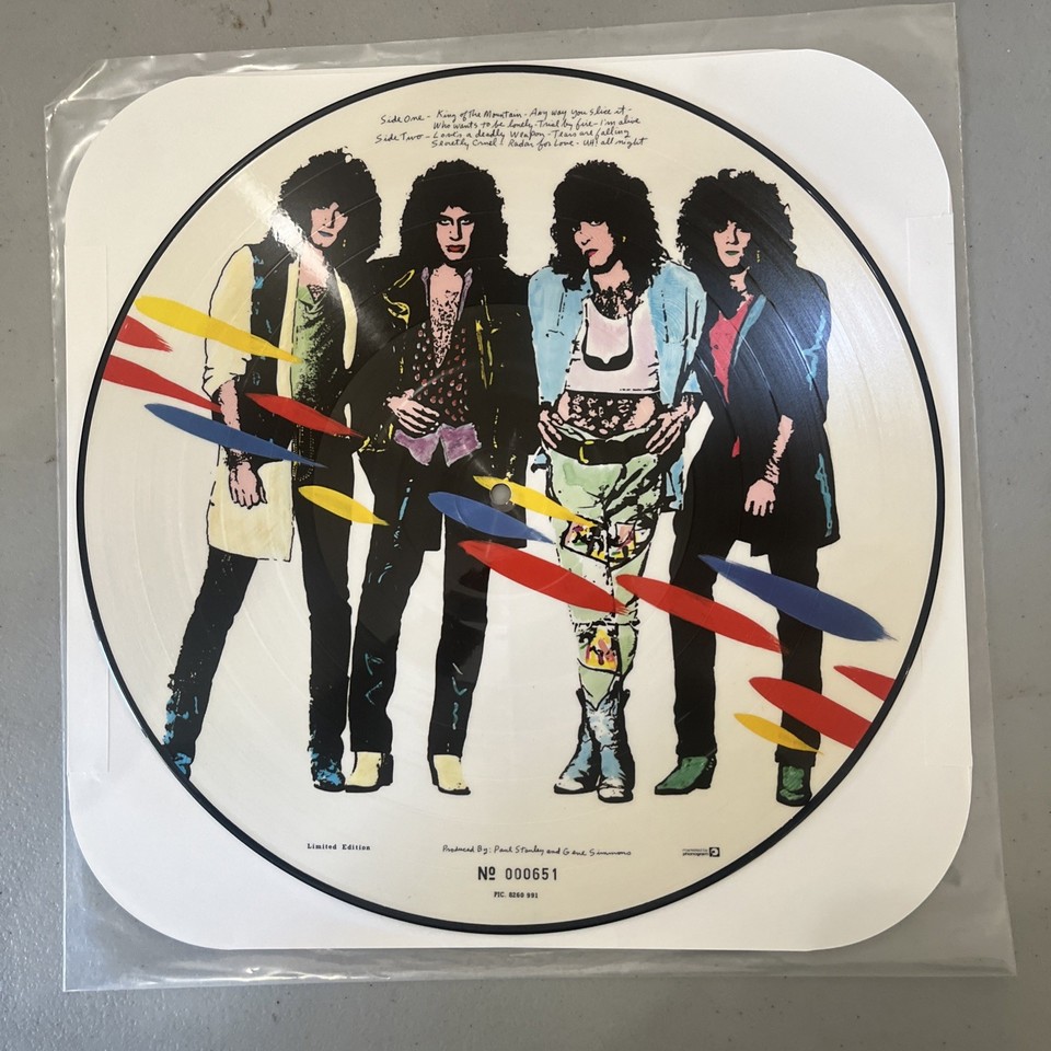 KISS- Asylum VINYL (1986, Netherlands, Ltd Ed, Hard Rock, Glam) | eBay