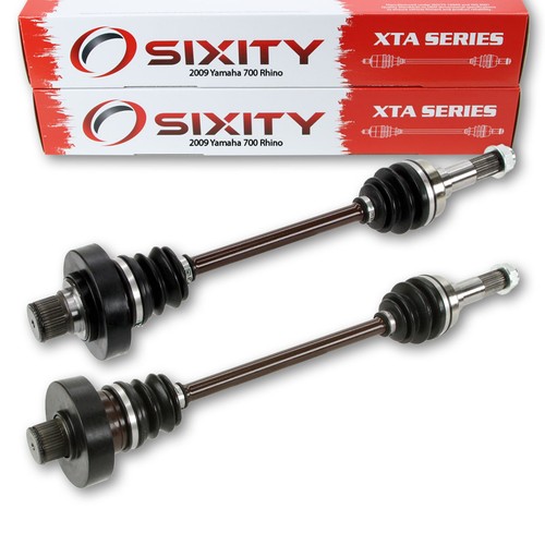 Yamaha 700 Rhino Rear Left Right CV Axle 2009 4X4 YXR7FSEYB EYR YGR YL ...