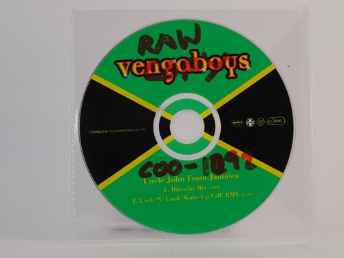 VENGABOYS UNCLE JOHN FROM JAMAICA (Y1) 2 Track Promo CD Single ...