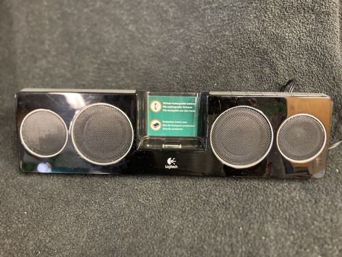 Logitech PureFi Anywhere Portable iPod Dock Rechargeable 2 way Speaker ...