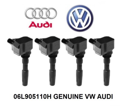 GENUINE OEM VW AUDI, Beetle & JETTA Ignition Coil 06L905110H NEWEST ...