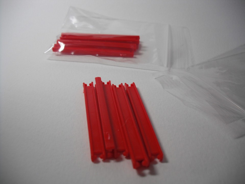Matchbox Lesney #58C&D Red Plastic Replacement Girders. D.A.F. Truck ...