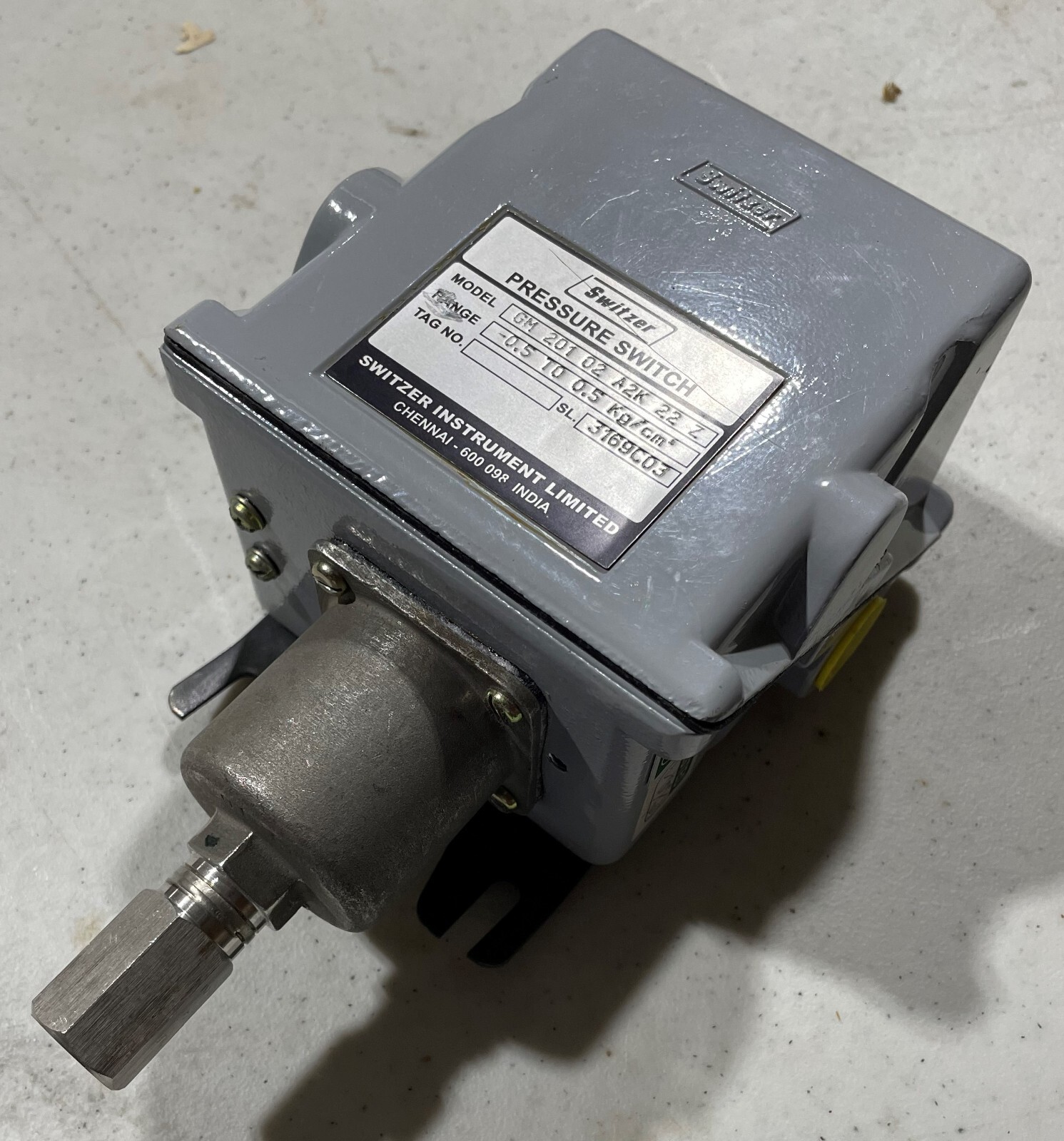 SWITCH, PRESSURE, SWITZER; 1046-SP-017, GM20102A2K22Z | eBay