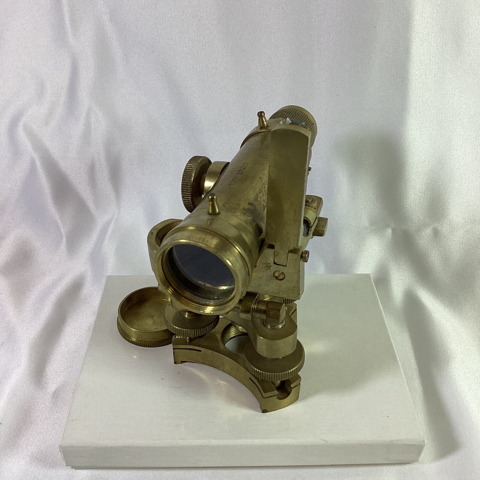 Vintage/ Antique Ross London Theodolite/Telescope Instrument w/Compass ...