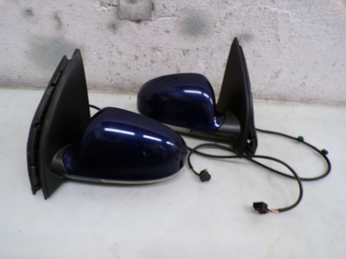 2x Retrovisor Exterior VW Golf 5 Espejo Código de Colores LD5Q Azul ...