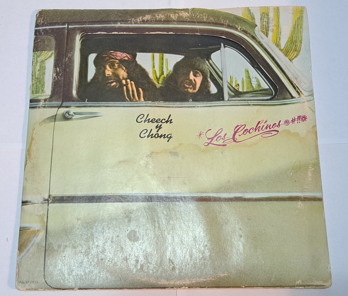 Cheech y Chong Los Cochinos Vinyl LP SP 77019 1973 die cut cover (See ...