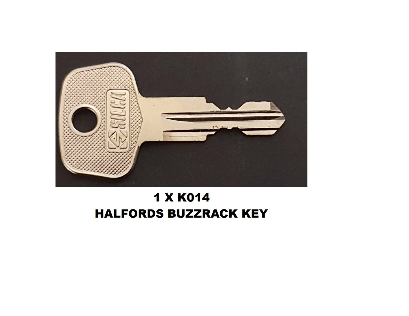 K014 BUZZRACK & HALFORDS Bike Carrier Rack Spare Key Cut To Code Number ...