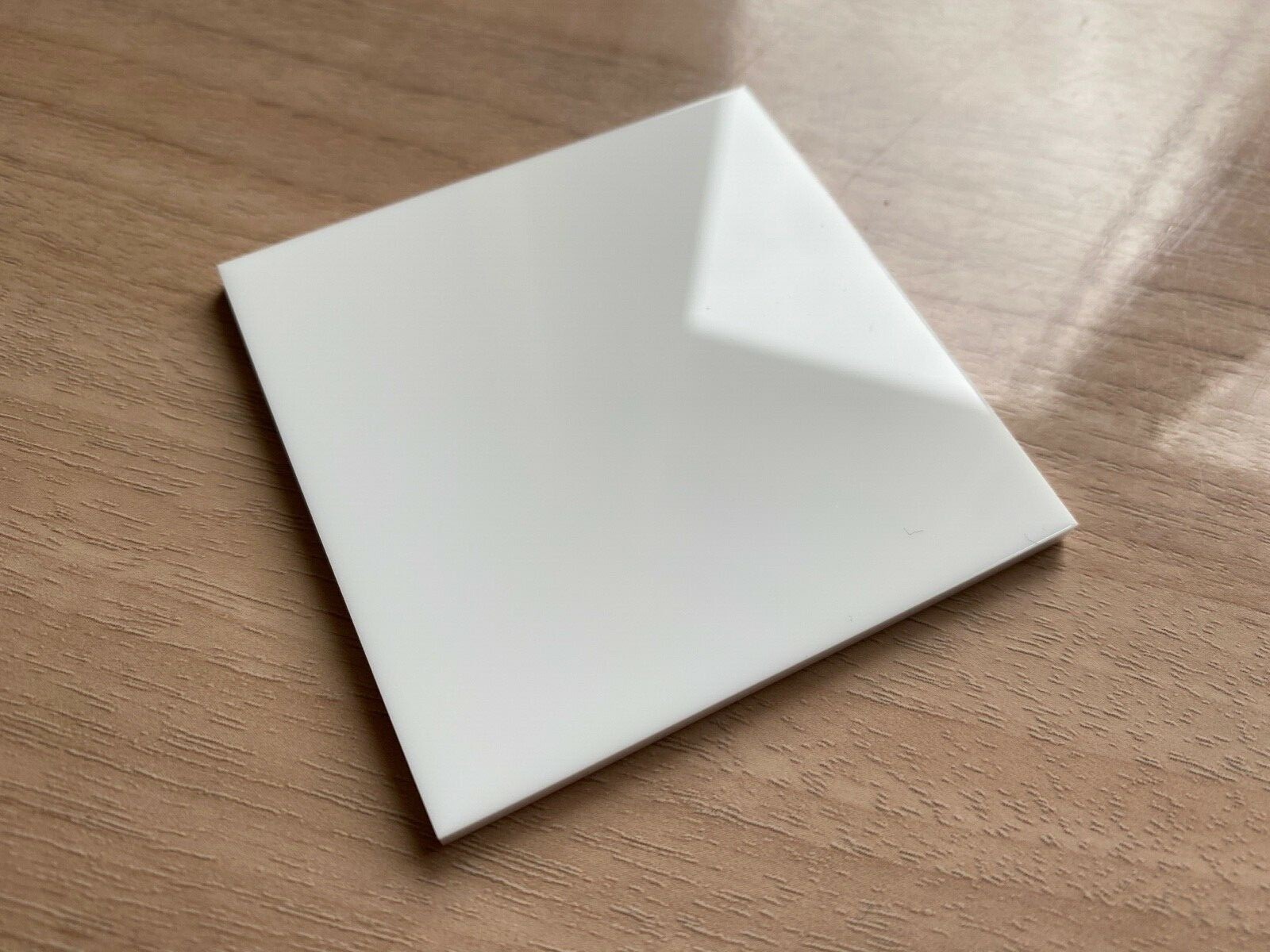 Square White Perspex Acrylic Sheet Custom Cuts [2mm Cut To Size] | eBay UK