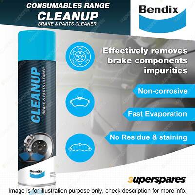 1x Bendix Cleanup Brake Parts Cleaner 400g Spray Can for Brake ...