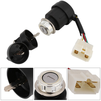 5Wires Ignition Start Key Switch for 2KW- 5KW 186 Gasoline Generator ...