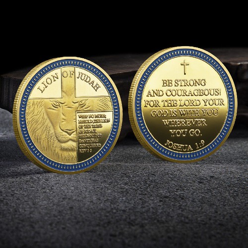 Lion Of Judah God is with you Wherever you go Joshua 1:9 Guard Wish ...