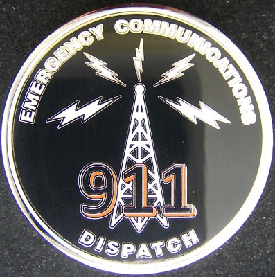 911 Dispatch Emergency Communications Challenge Coin | eBay