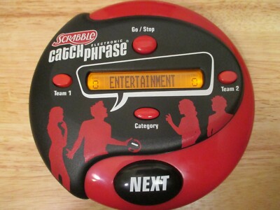Scrabble Catch Phrase Electronic Handheld Game Hasbro Words & Phrases ...
