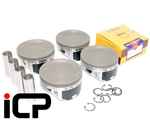 Standard 100mm Pistons & Rings Fits: Subaru Impreza WRX & STi EJ25 05 ...