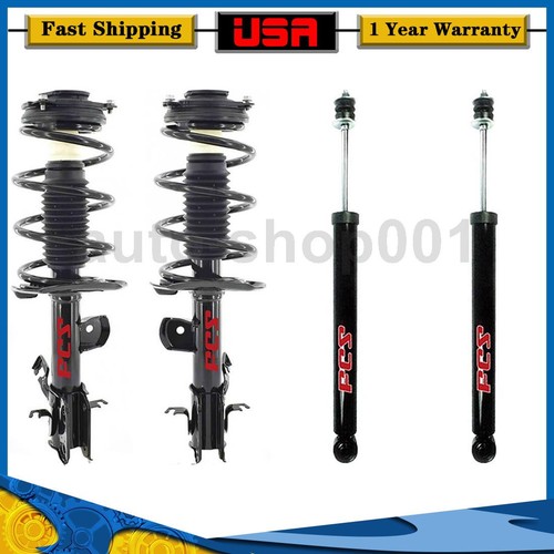 4 Front Rear FCS Struts Shocks Absorber For Nissan Juke 1.6L 2014 2013 ...