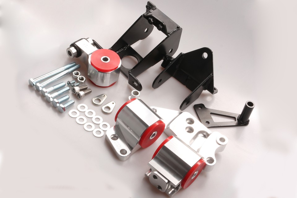 For 06-11 Honda Civic Si K20 K24 FA FG Billet Aluminum Engine Motor ...