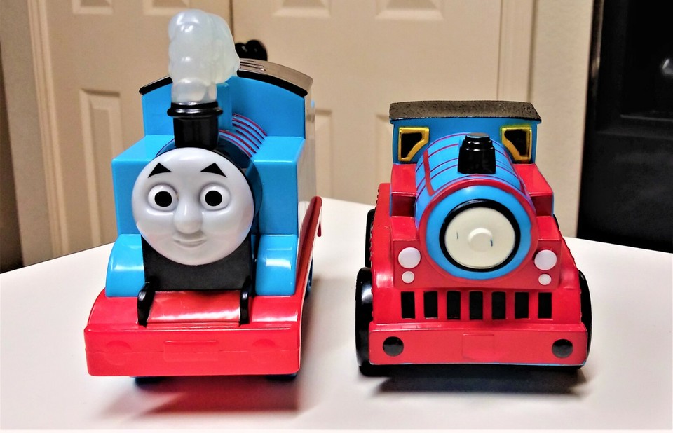 My First Thomas & Friends Talking Rev & Light Up and Thomas Pull Back ...