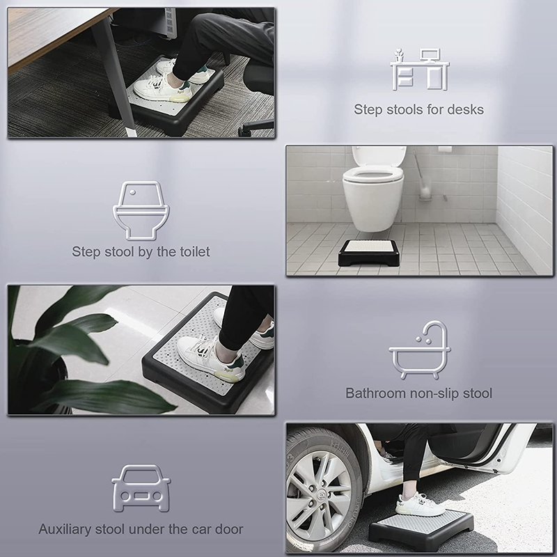 Anti-Slip Half Step Stool Elderly Disability Door Walking Mobility Aid ...