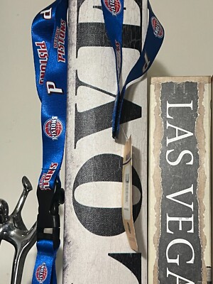 Detroit Pistons Lanyard ID Badge Detachable Key Chain Holder | eBay