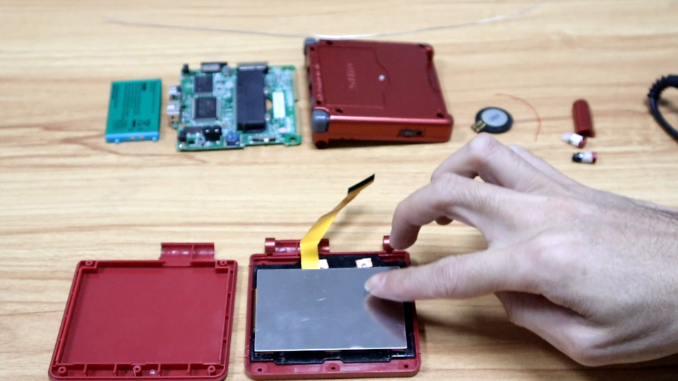 Upgrade IPS Display GBA SP 3.0" 720x480 Retro Pixel Laminated LCD ...