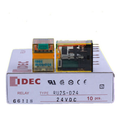 Brand New IDEC Relay RU2S-D24 24VDC RU2SD24 Fast Shipping 10PCS | eBay
