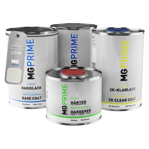 Peinture voiture pot pour Volkswagen LS9R S9R 2Y Gletscherweiss ...