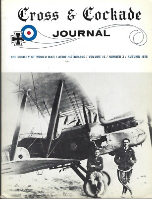 CROSS & COCKADE Journal Vol 16 # 3 (Autumn 1975) Society of WWI Aero ...