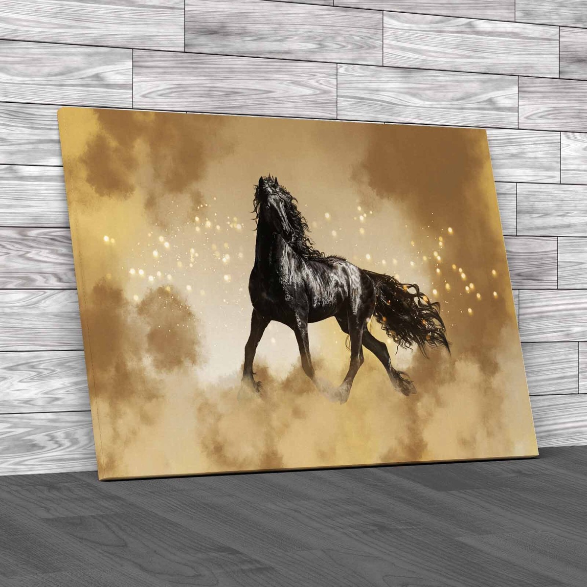 Friesian Horse Paintings