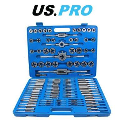 US PRO Tools 110 Piece AF & Metric Tap And Die Set 2654 5060478389682| eBay