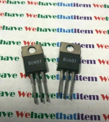 BU407 / TRANSISTOR / 2 PIECES (qzty) | eBay