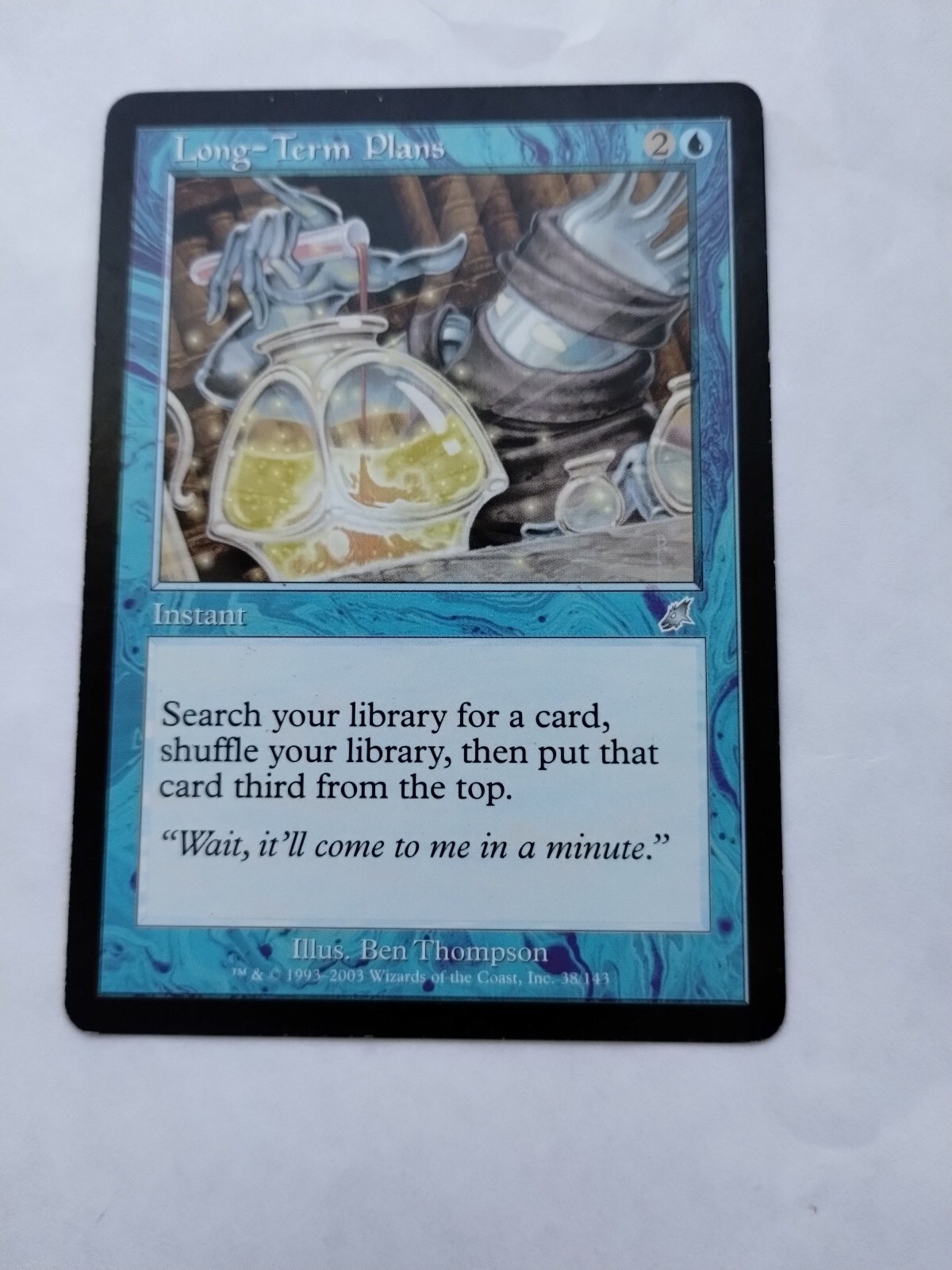 2 Long-term plans x1 Magic cards MTG LP + Mental note the gathering ...