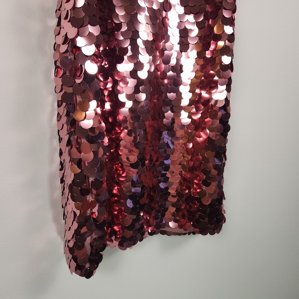 Women's A New Day Sleeveless Paillette Mini Party Shift Sequin Dress ...