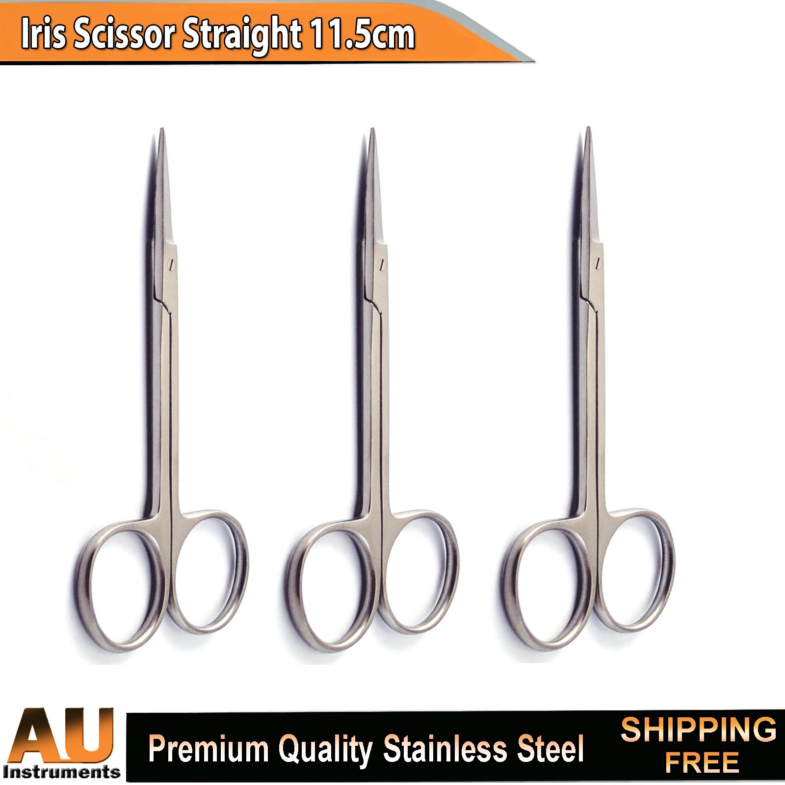 Ophthalmology Surgery First Aid Iris Scissors Straight Surgical Scissor ...