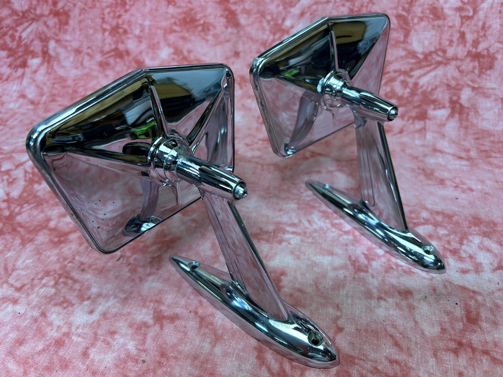 Nice 1950-1960's rear, side view mirrors, accessory hot rat rod ...