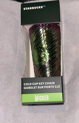 Starbucks “Wicked” Decorative Ornament Limited Edition Key Chain 2024 ...
