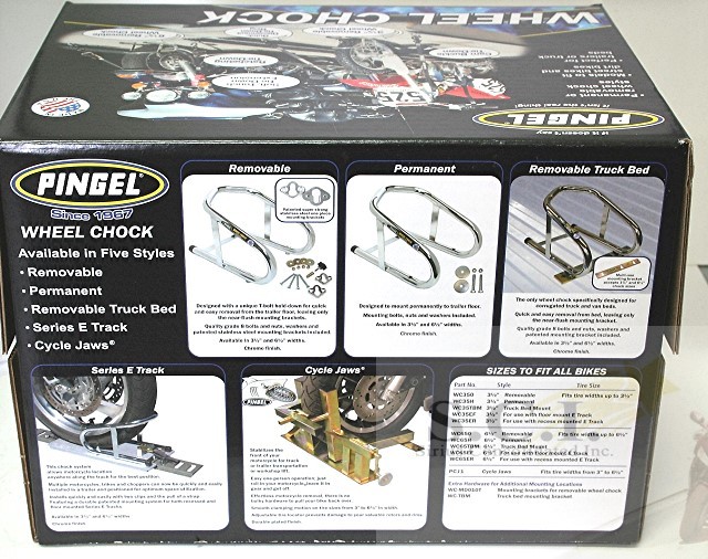 PINGEL Removable Wheel Chock WC650 With Hardware for sale online | eBay