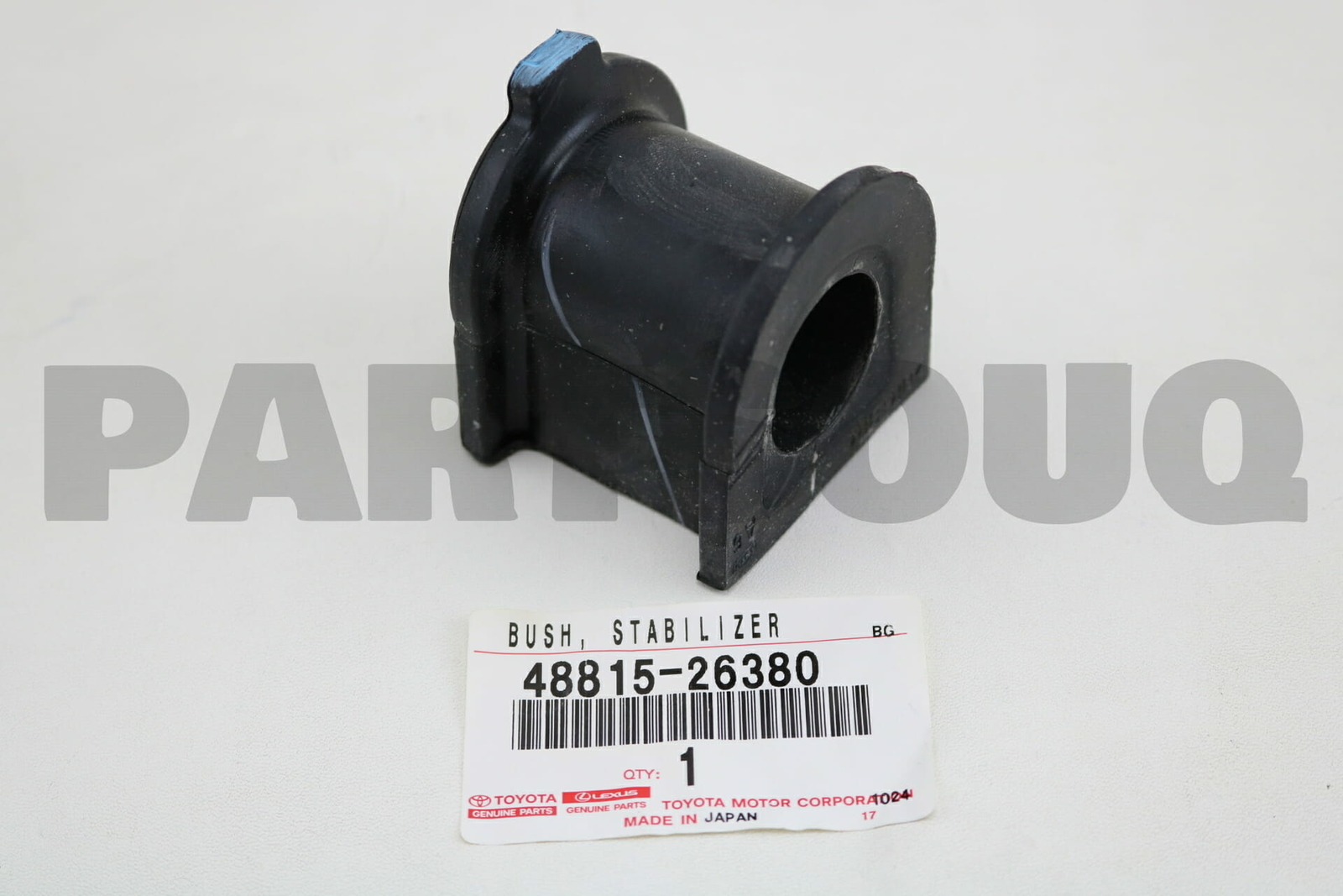 4881526380 Genuine Toyota BUSH, FRONT STABILIZER BAR, NO.1 48815-26380 ...