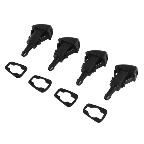 4 Pack Front Windshield Washer Nozzles Wiper Kit Replacement for 7398 ...