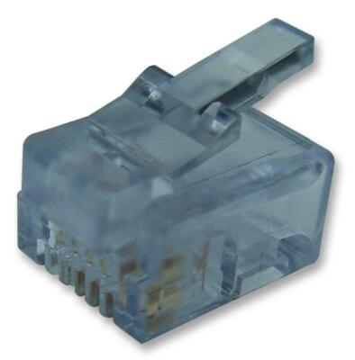 Rj11 Plugs Stranded Wire/Flat Connectors Modular - 101-040600-24 | eBay