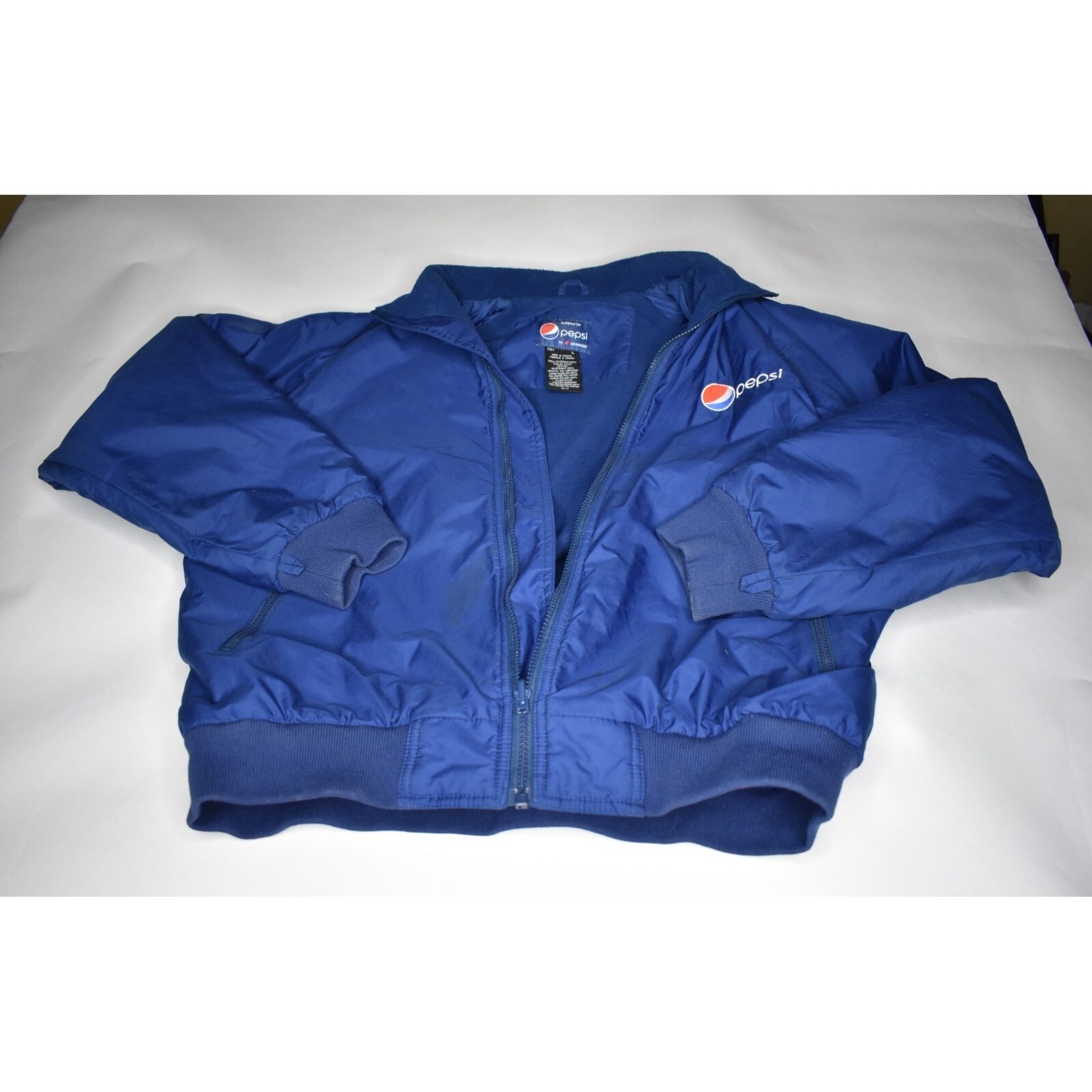 Aramark VTG Pepsi Blue Employee Uniform Fleece Lined … - Gem