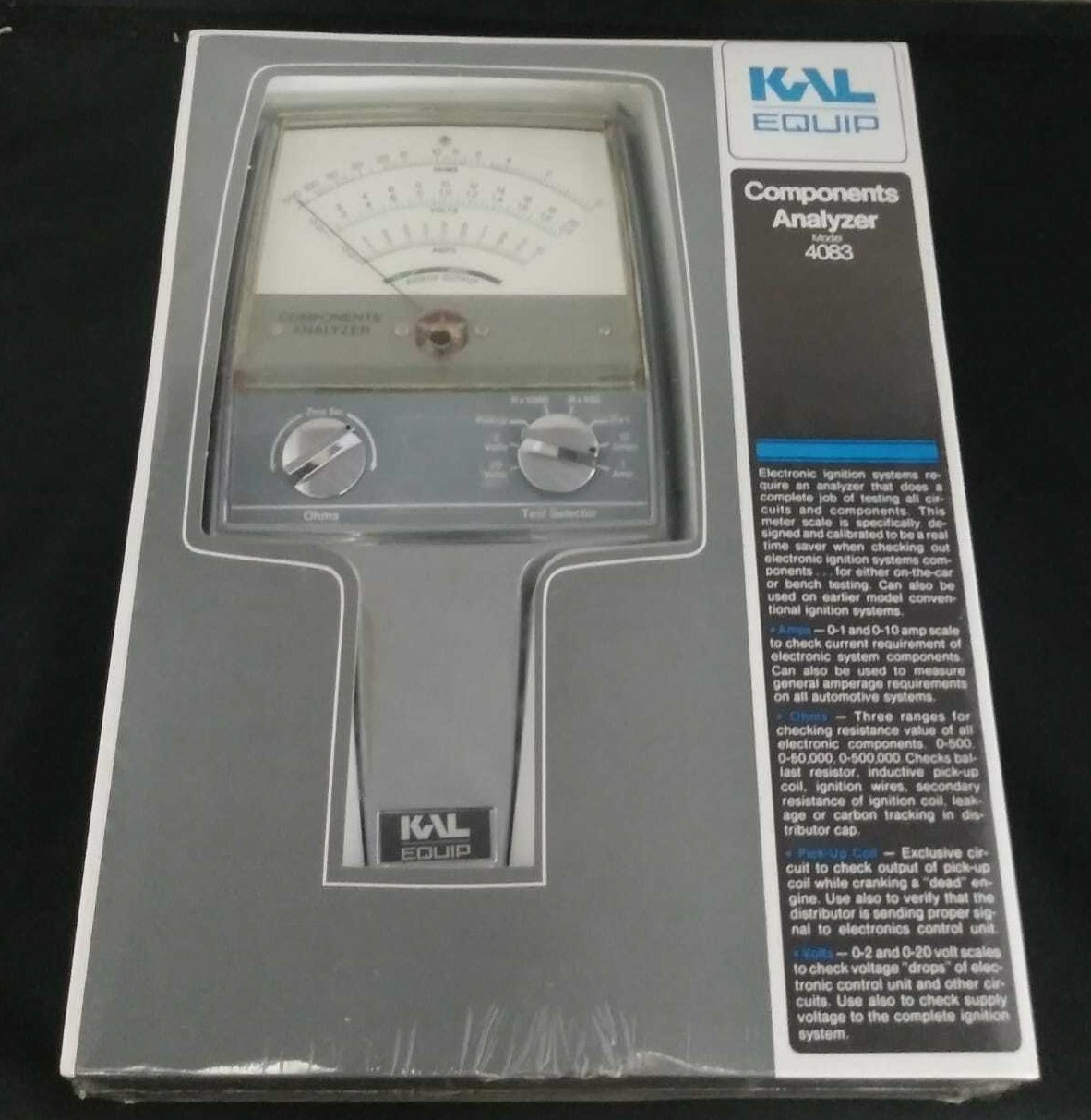 Vintage Kal Equip Model 4083 Components Analyzer for sale online | eBay
