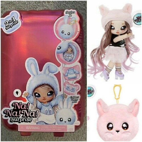 NEW Na Na Na Surprise doll KATHERINE WHISKERS Cat Kitty Series2 Fur ...