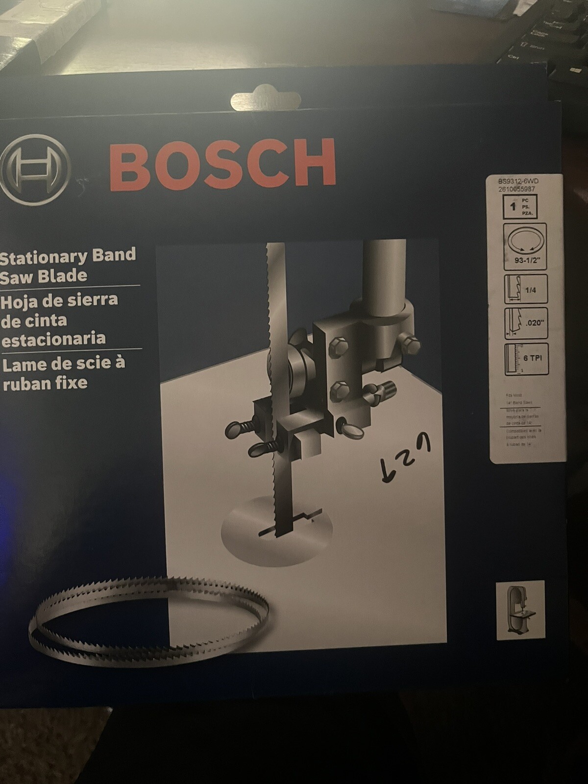 Bosch Band Saw Blade BS9312-6WD for sale online | eBay