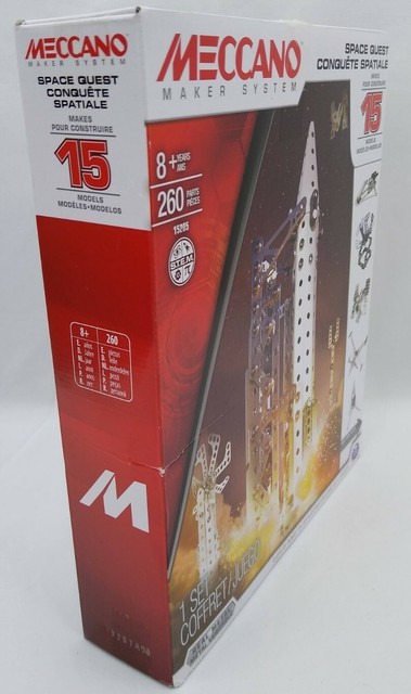 Meccano Space Quest Set 260pcs 15 Models Stem Construction Toy for sale ...