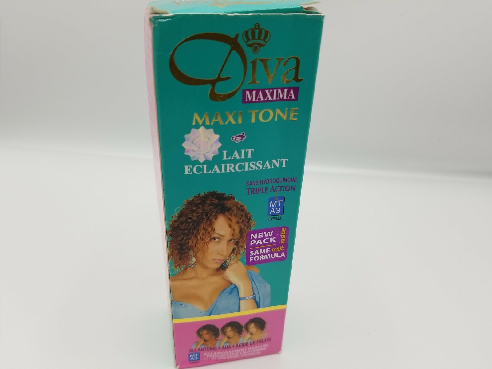 2 X Diva Maxima Triple Action Maxi Tone Fade Milk Skin Lotion 350ml for ...