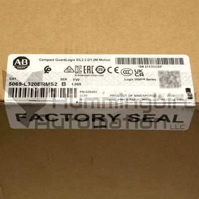 2023 Allen Bradley 5069-L320ERMS2 /B CompactLogix 5000 Controller ...